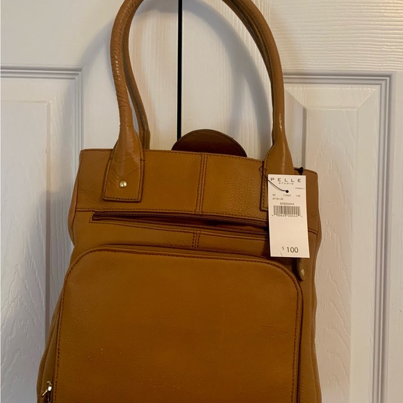Pelle Studio | Bags | Y2k Pelle Studio Tan Italia Leather Shoulder Bag ...